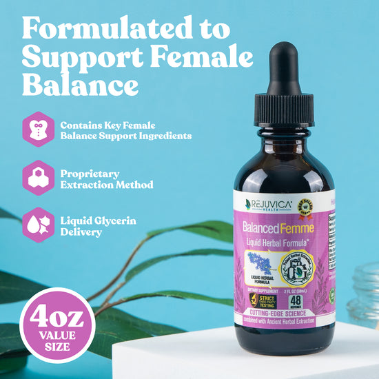 Balanced Femme - Herbal Cycle and Hormone Support – Rejuvica Health