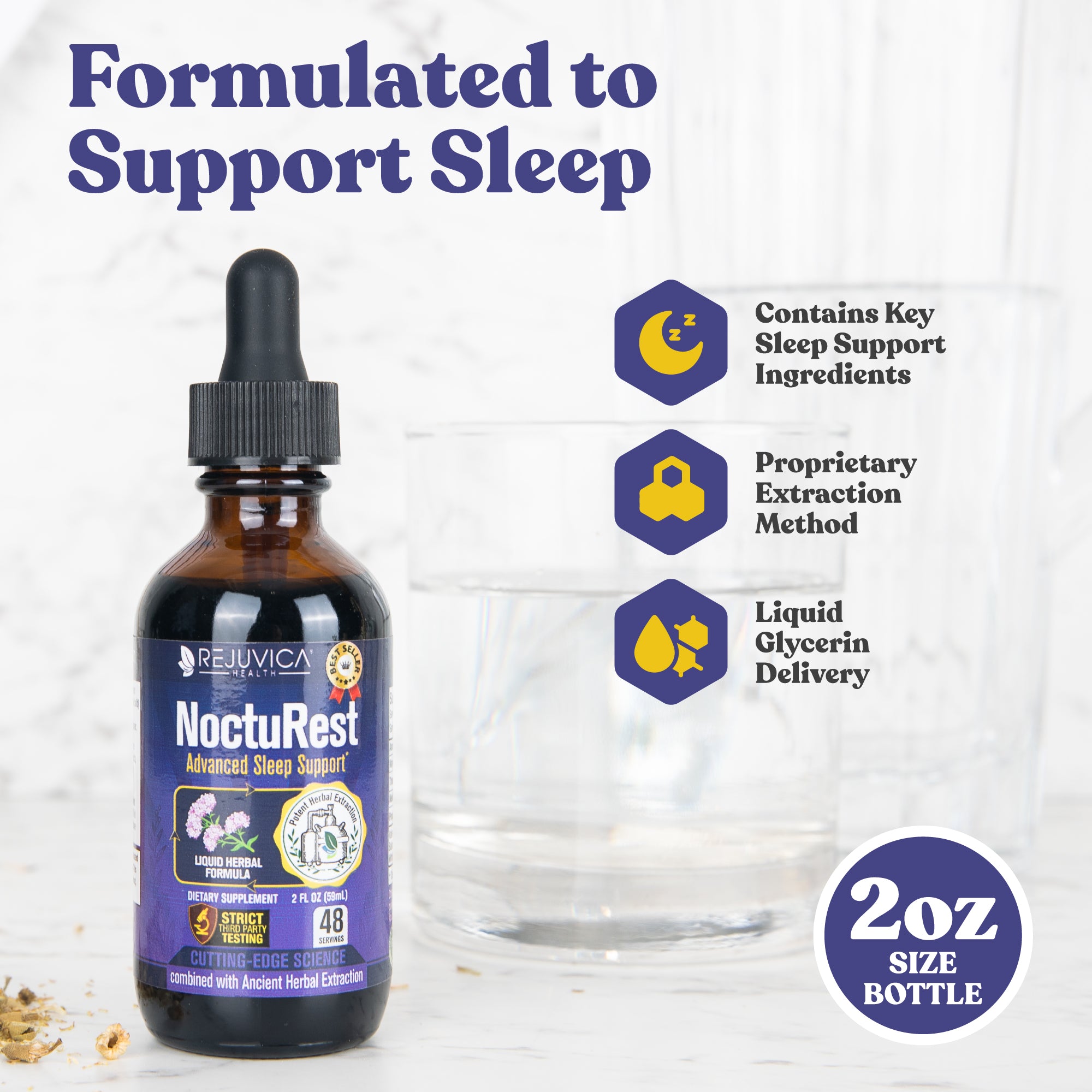 NoctuRest - Advanced Sleep Support Supplement – Rejuvica Health
